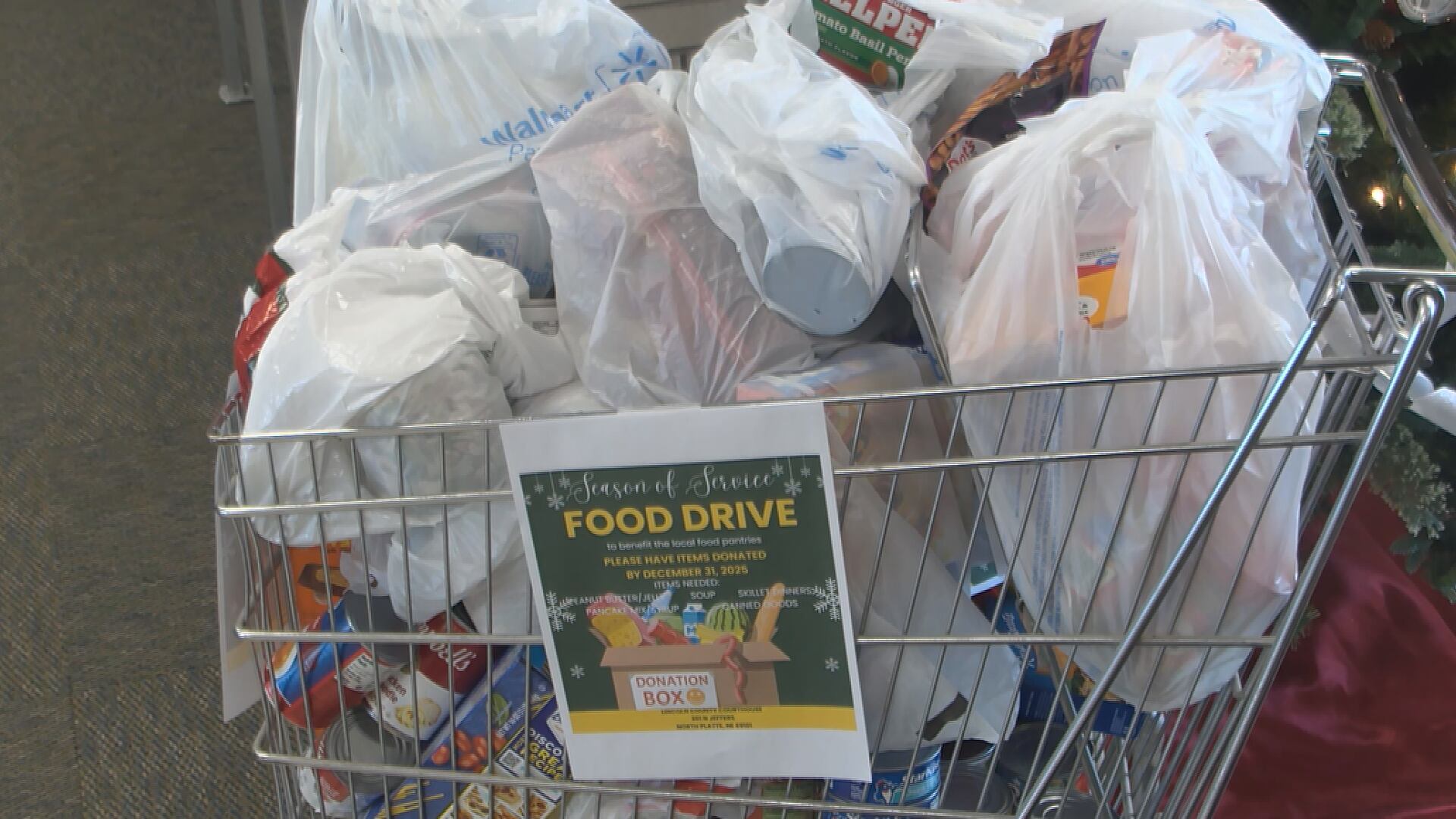 Lincoln County Courthouse holds food drive after 5 years