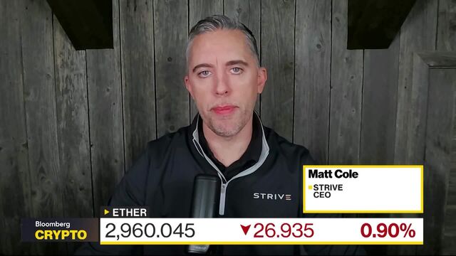 Strive CEO discusses the future of DATs as stocks slide