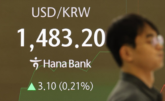 16년 만에 처음이다…1480원 마지노선 뚫고 1500원 코앞인 환율
