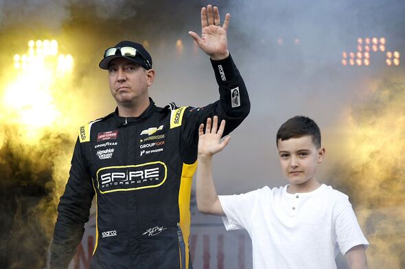 Kyle Busch's son admits win against NASCAR icon dad didn't come the way ...