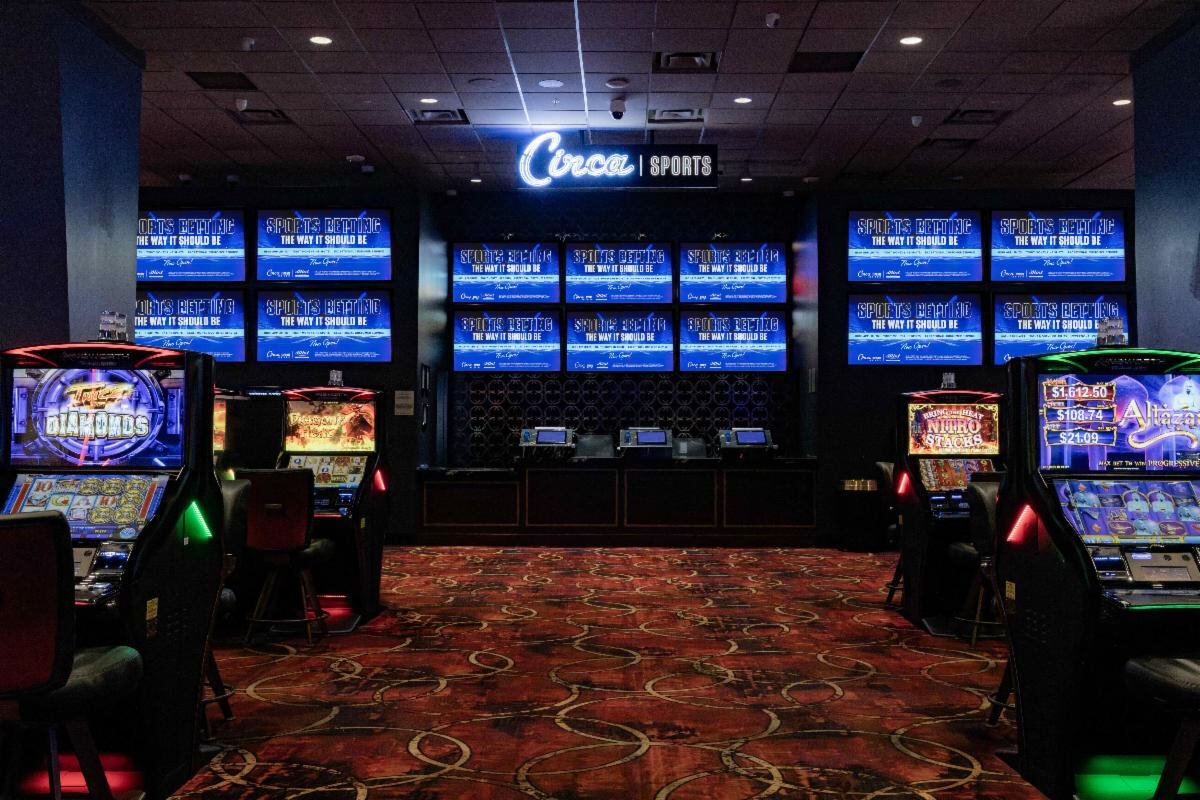 The Mint Gaming Hall Kentucky Downs holding Super Bowl watch party