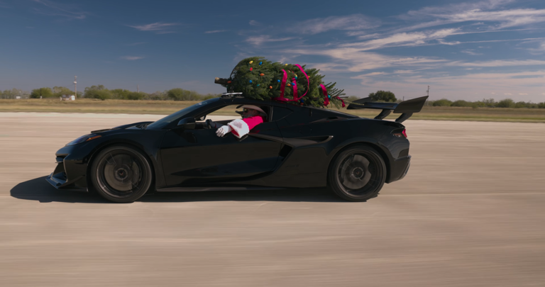 Want to drive really, really fast with a Christmas tree? The 2026 Corvette ZR1 just set the ...