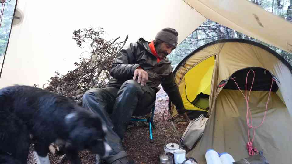 The summit fire: An epic reward after a battle with the storm