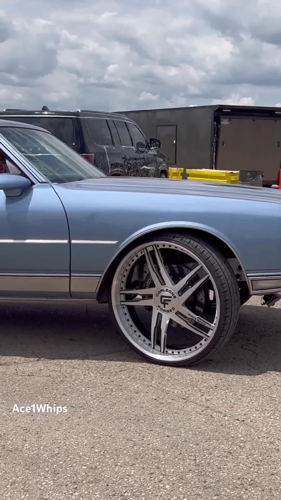 Playboy Geezy’s Supercharged Box Chevy on 28’s Corleone At his Show&Go ...