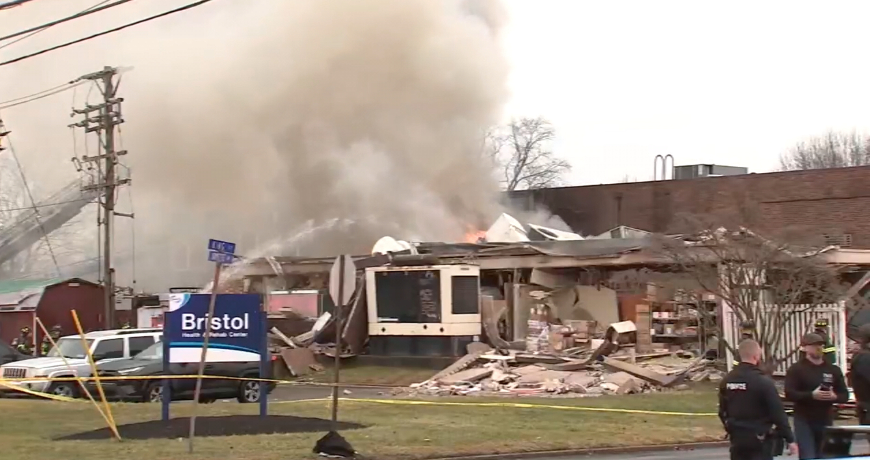 Bristol nursing home explosion: Multiple people trapped