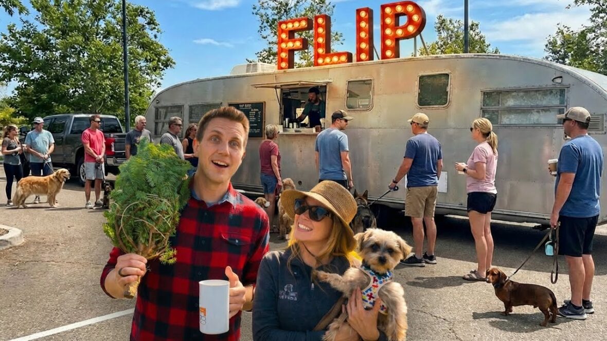 Can this vintage trailer serve coffee and save dogs?