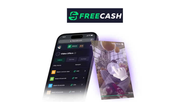 Freecash introduces a no-skill way to earn money just by watching videos