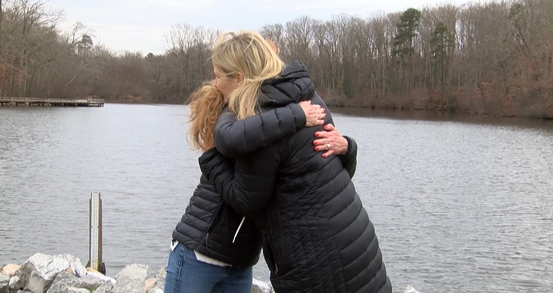 'God put me in that place for a reason': Woman meets guardian angel who ...