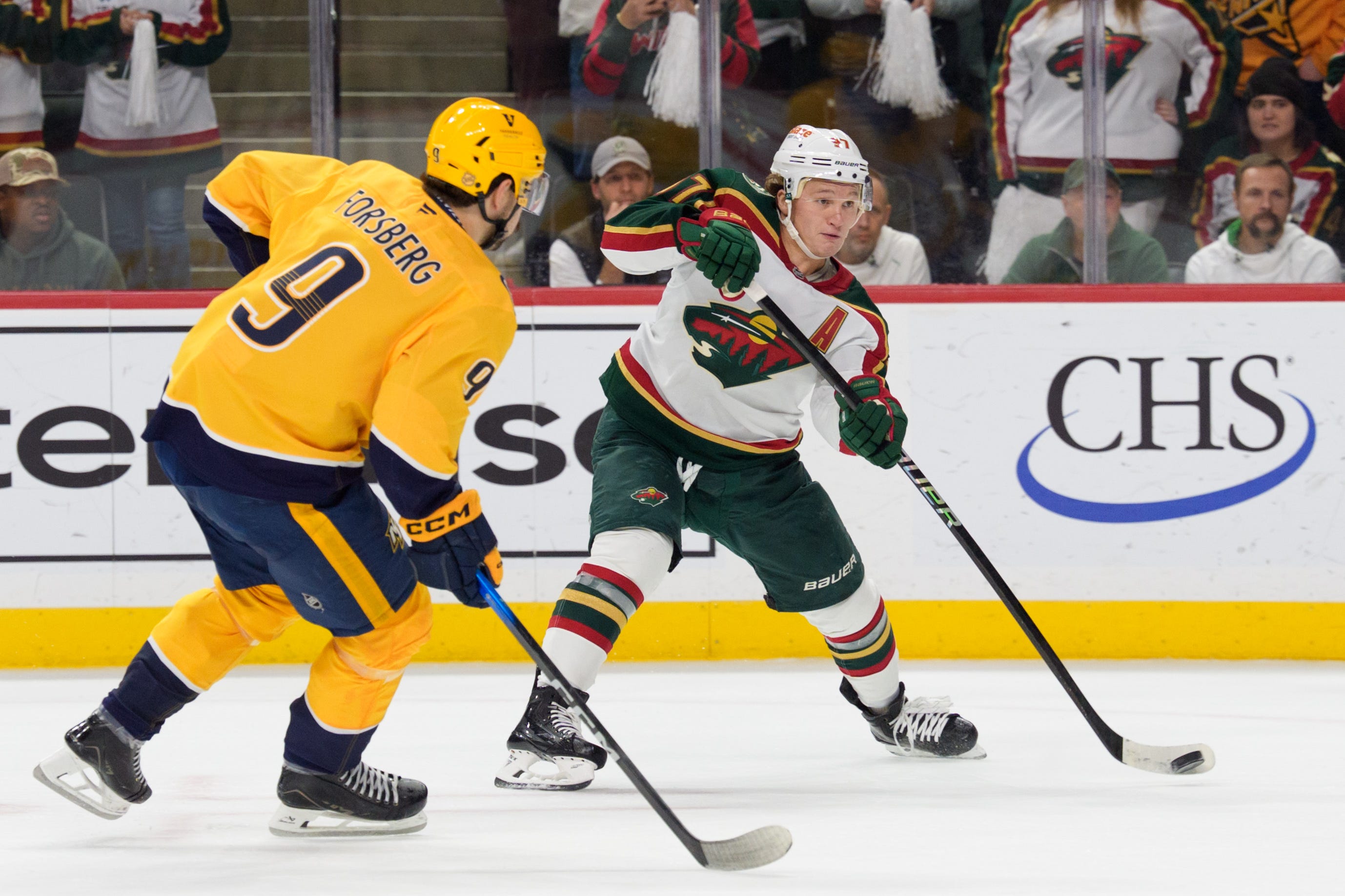 Nashville Predators lead Minnesota Wild 2-1 in 1st, live updates, how ...