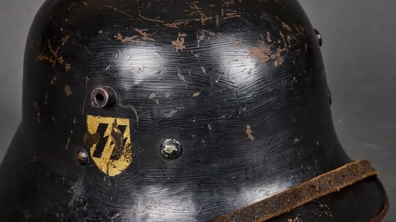From SS relic to museum case: The helmet that survived the fall of the ...