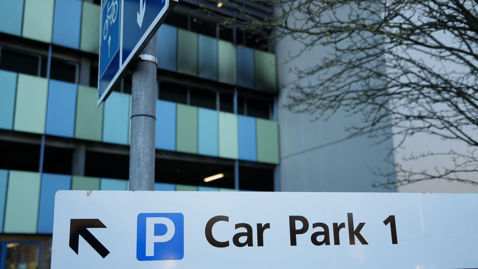 Work on fire-hit hospital car park to take months
