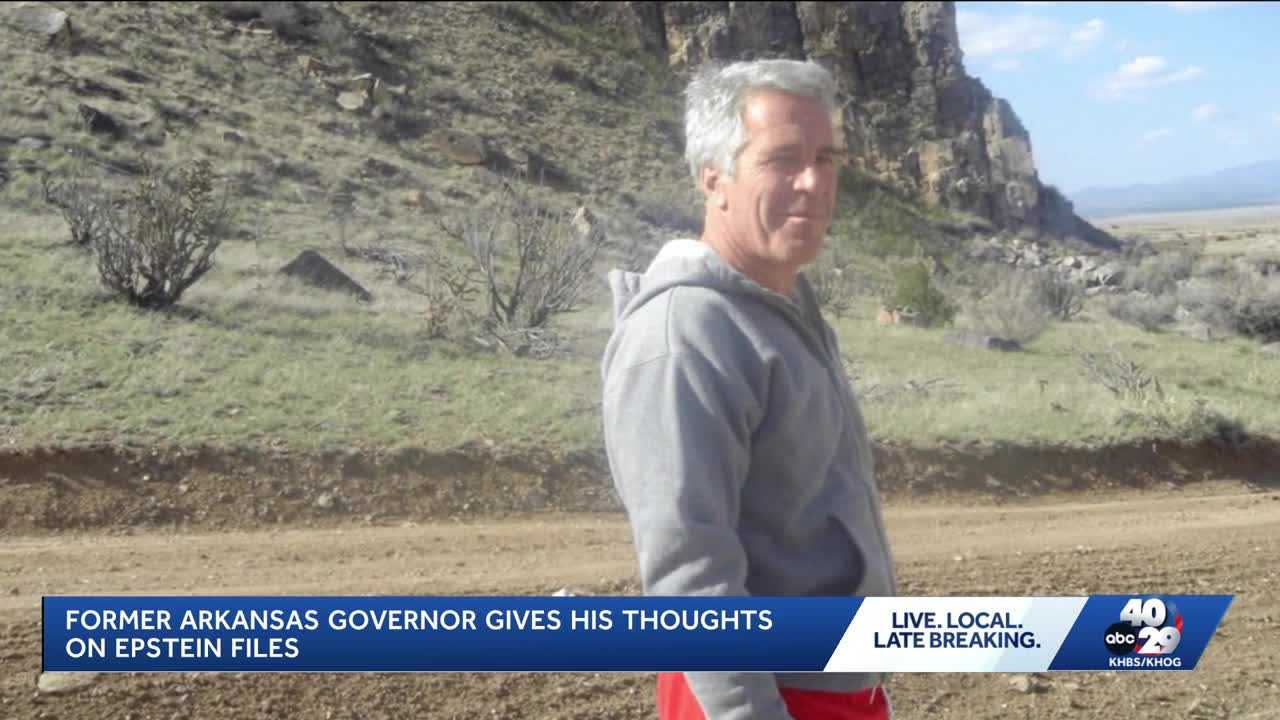 Asa Hutchinson: Epstein files release should be transparent and credible