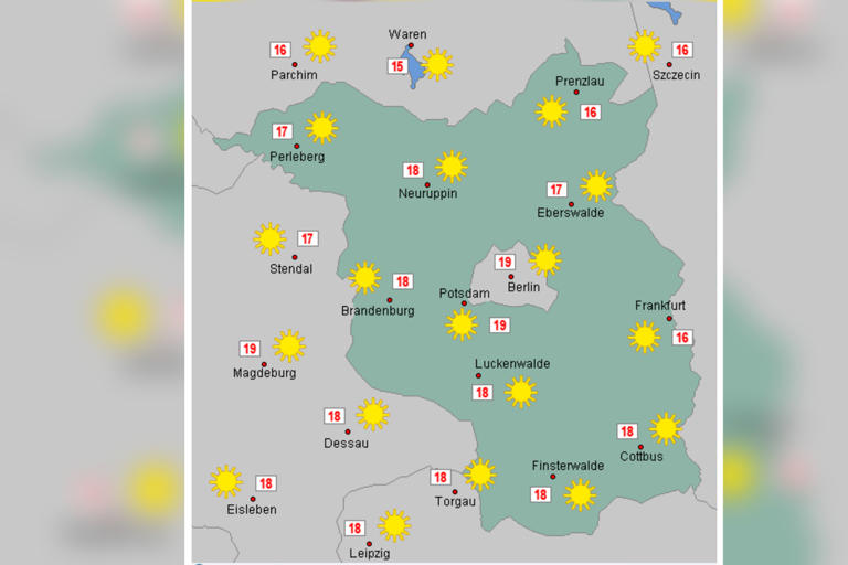 Sonne satt in Berlin und Brandenburg, doch nachts kommt der Kälte-Hammer