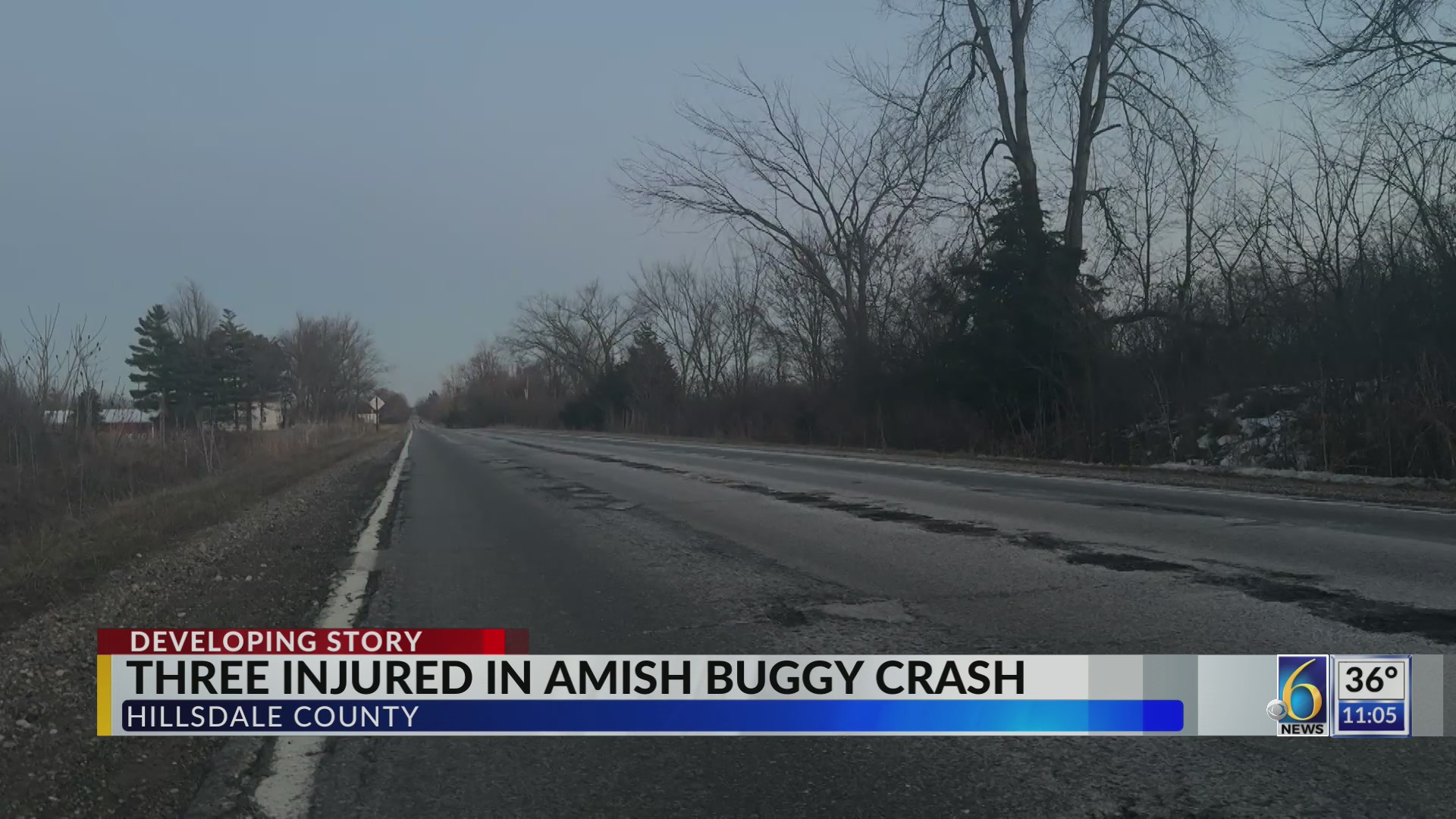 Man, two kids injured in Hillsdale Amish buggy crash