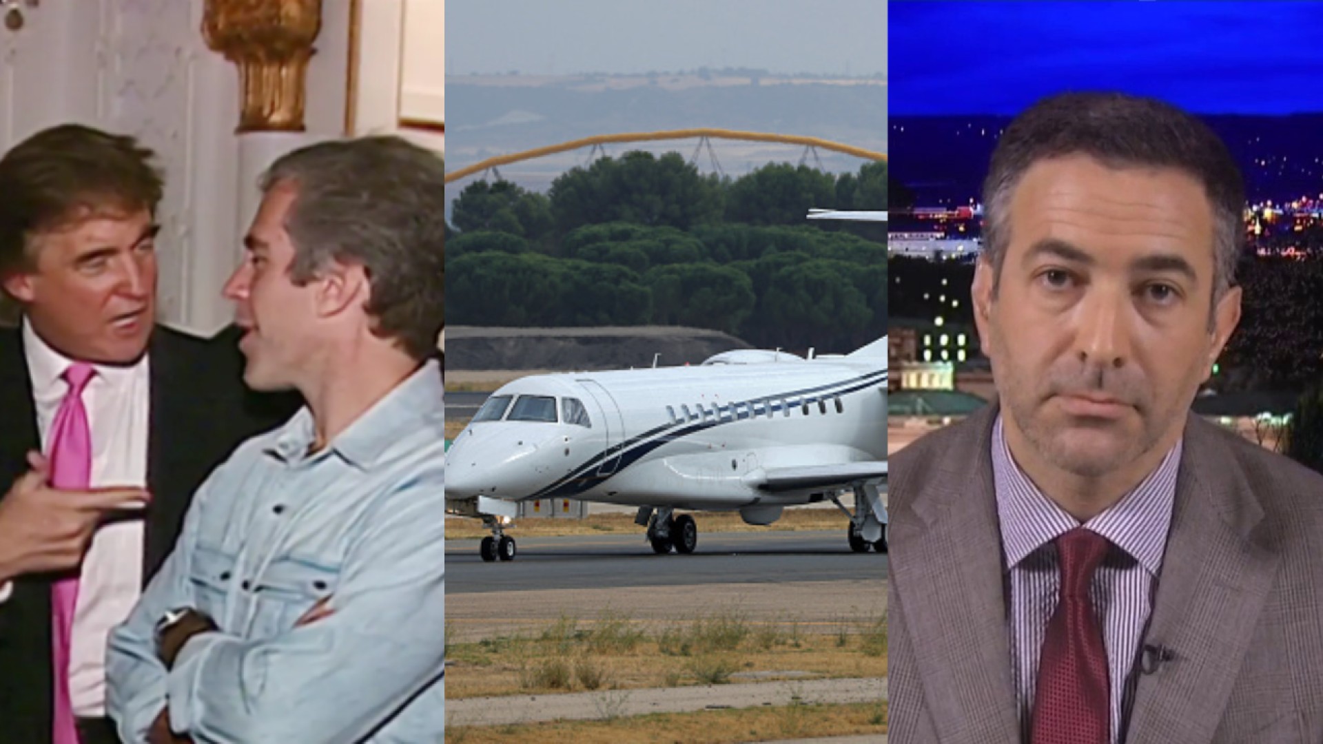 Epstein files rock WH: Melber on Trump jet trips, redactions fail as ...