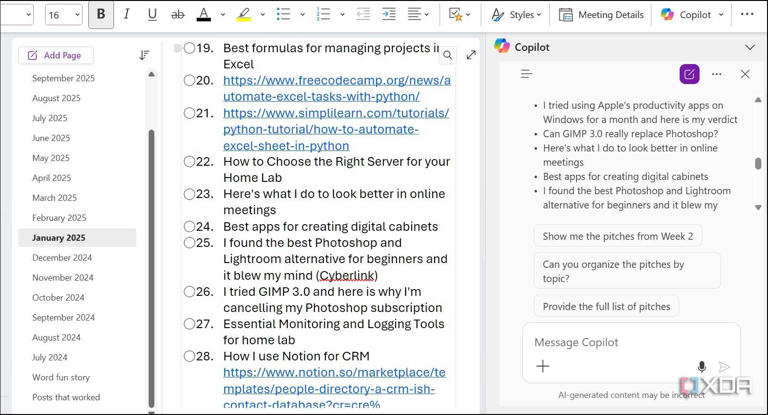 I thought Microsoft OneNote was enough until I paired it with Copilot