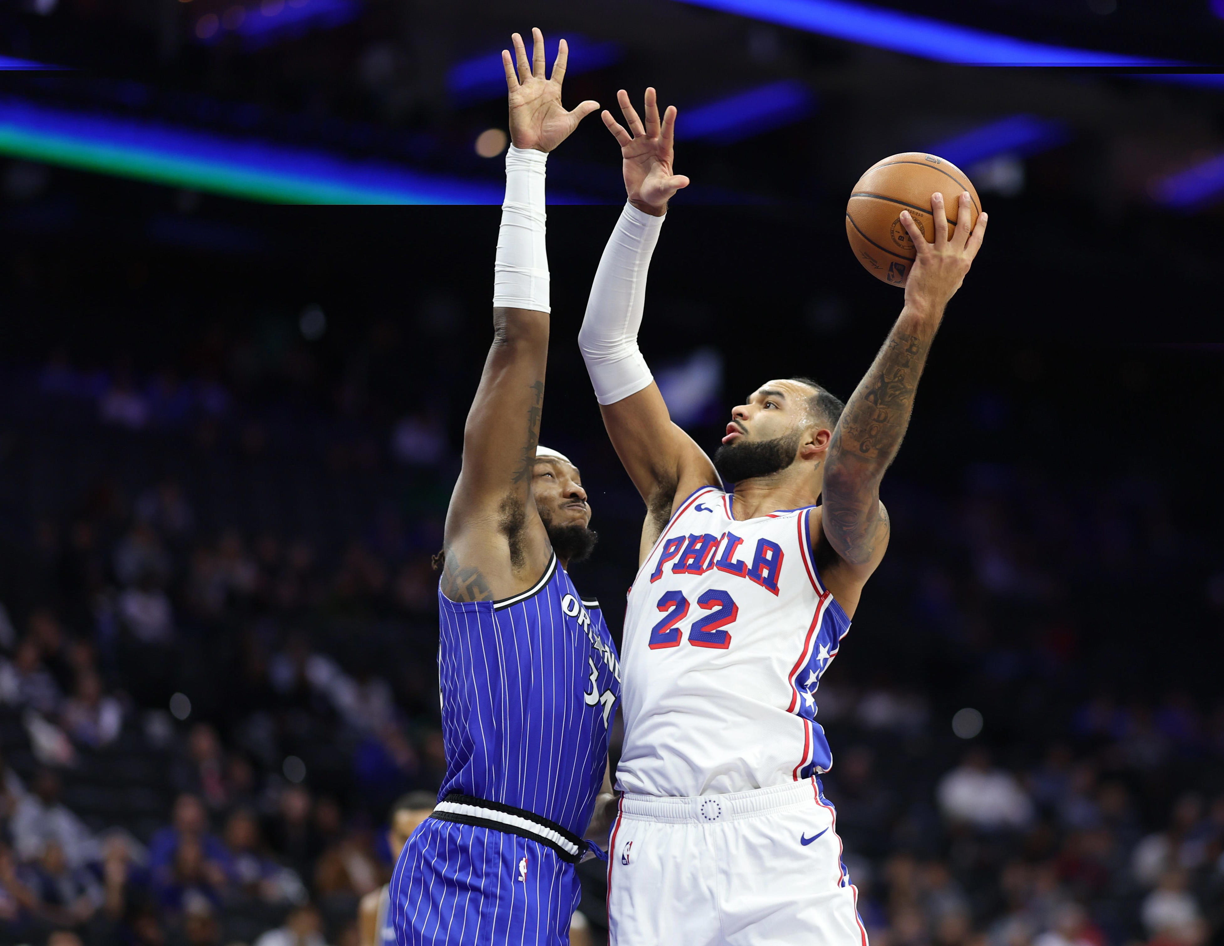 Sixers' Johni Broome recognized for play in G League Winter Showcase