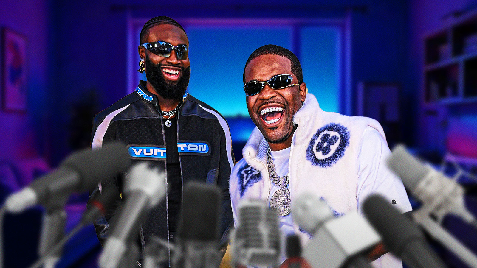 Celtics’ Jaylen Brown has a special message for haters with ASAP Ferg