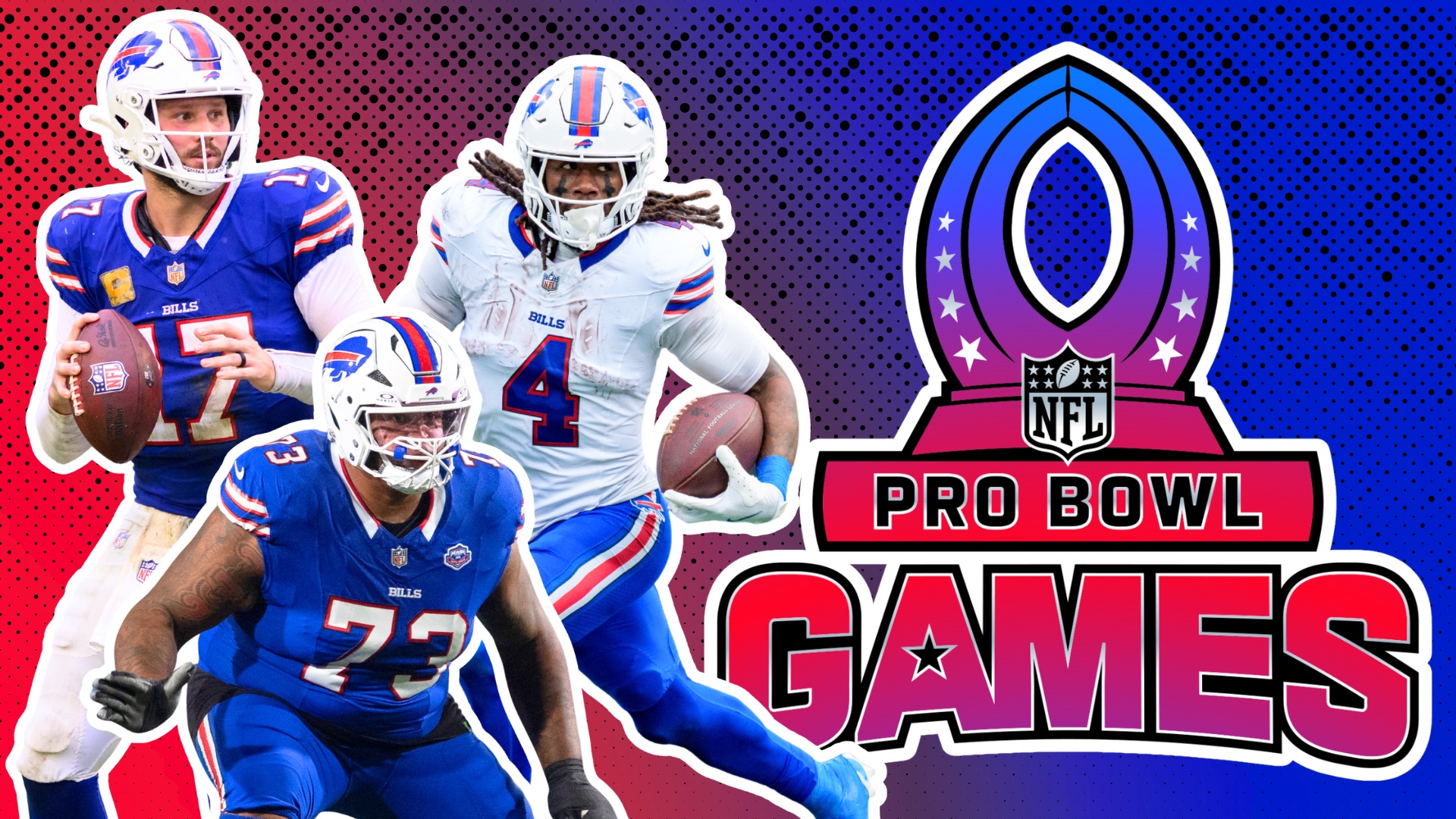 Buffalo Bills QB Josh Allen, RB James Cook, OT Dion Dawkins named to ...