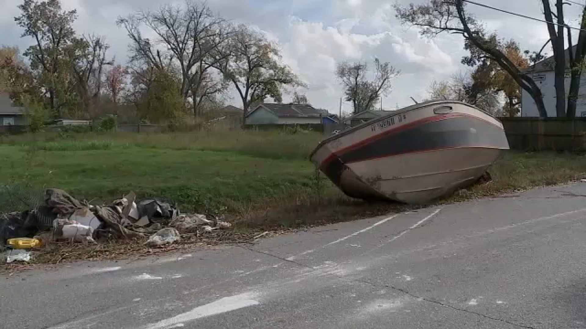 Neighbors say boat left on road is latest example of illegal dumping in ...
