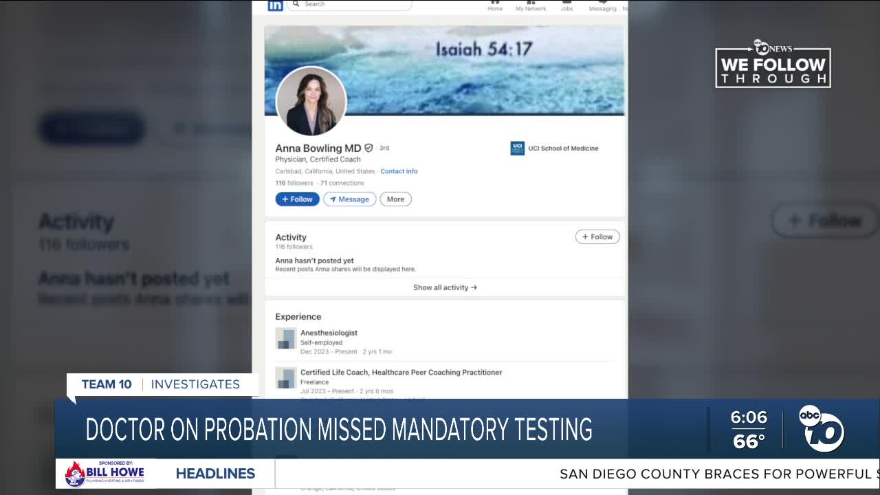 Anesthesiologist given extra year of probation after missing mandatory ...