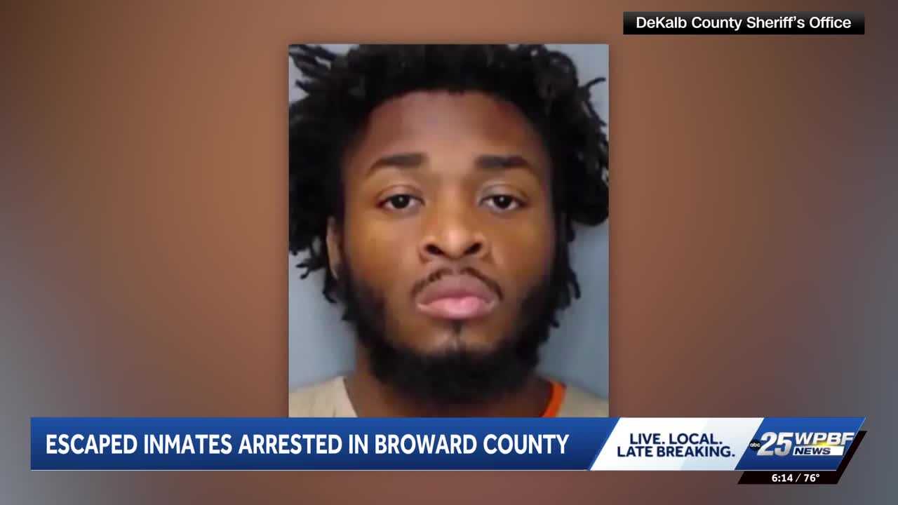 Three escaped Georgia fugitives captured in South Florida