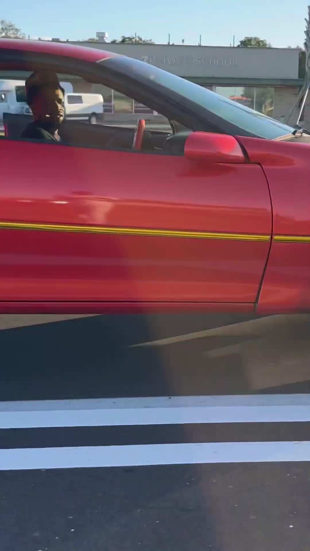 Chevy Camaro on gold 26” DUB floaters