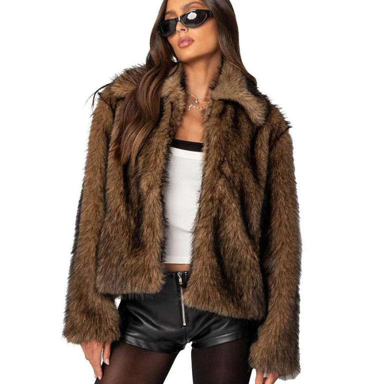 Macy's is selling a 'cozy and warm' $148 faux fur coat for just $74 in 2 colors