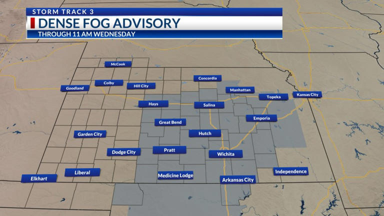 Storm Track 3 forecast: Foggy travel overnight into Christmas Eve morning