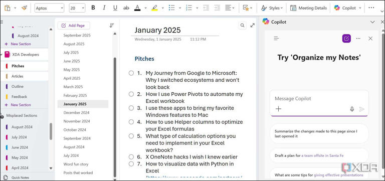 I thought Microsoft OneNote was enough until I paired it with Copilot