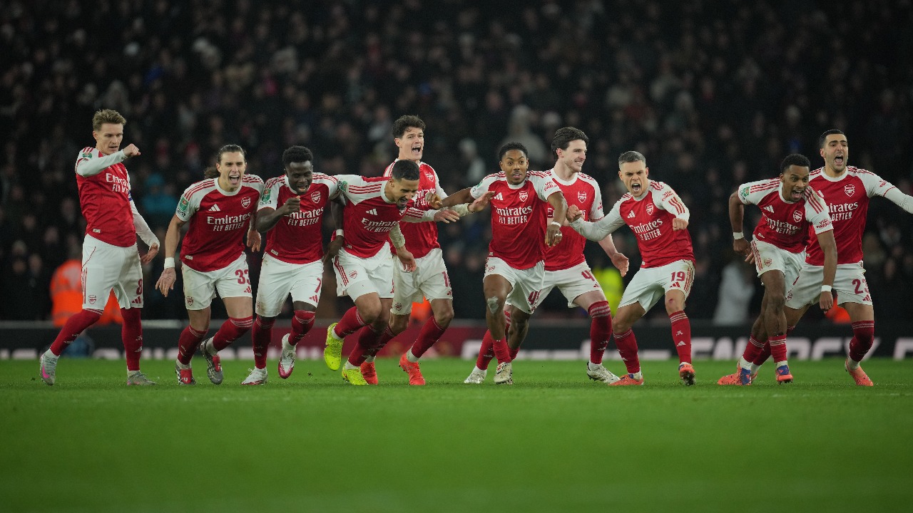Kepa becomes Arsenal's penalty hero in Carabao Cup thriller vs Crystal ...
