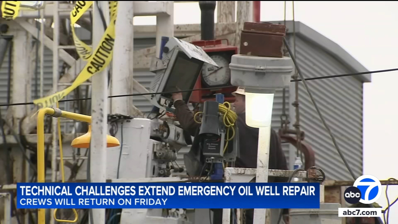 SoCal storm challenges emergency gas leak repair from abandoned oil ...
