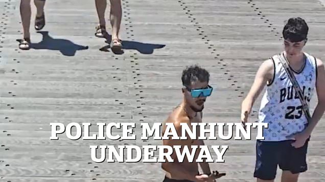 Manhunt underway after tourist was brutally bashed in Victoria