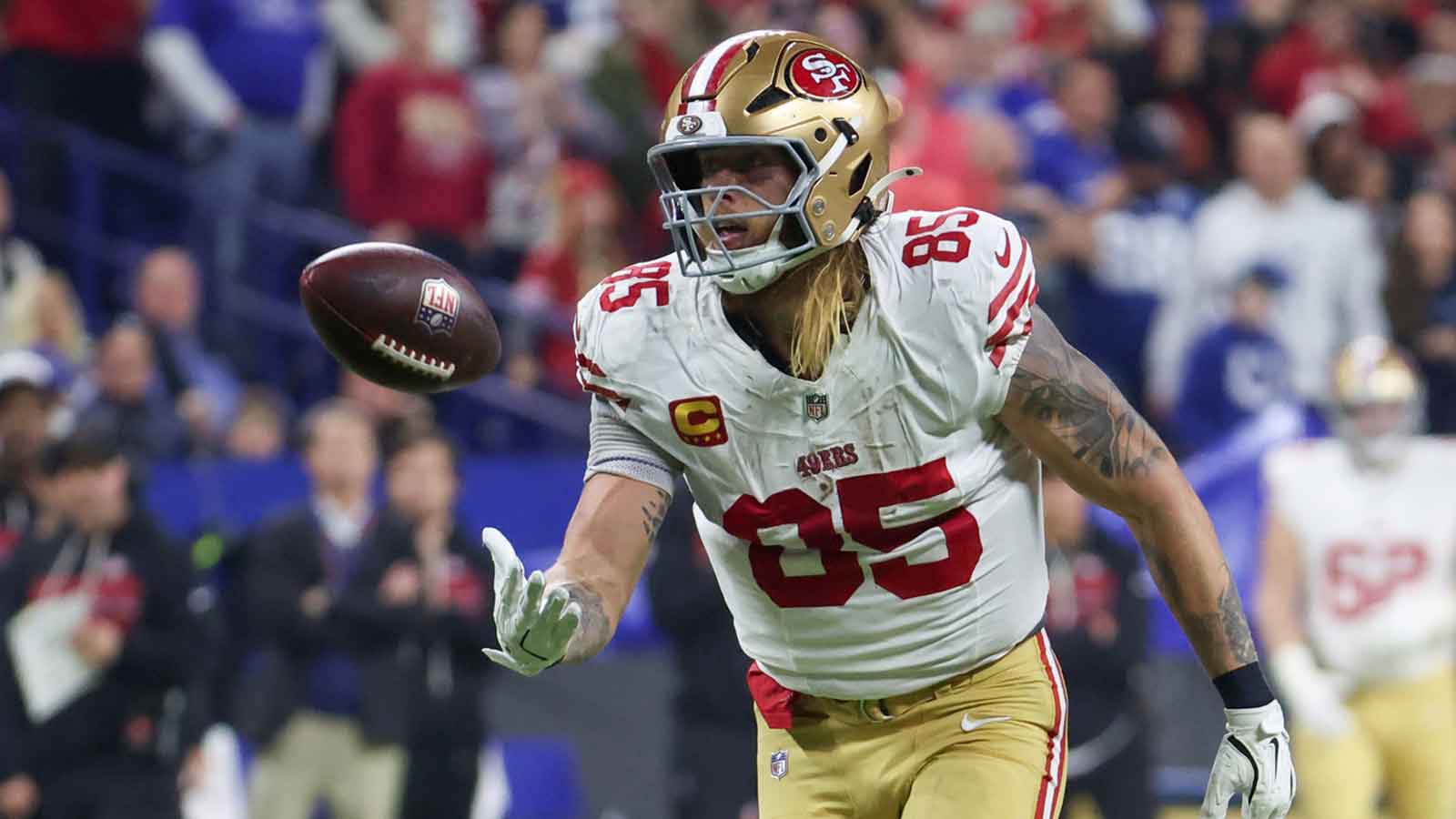 49ers’ George Kittle avoids worst-case scenario with 'mid-to-low' ankle ...
