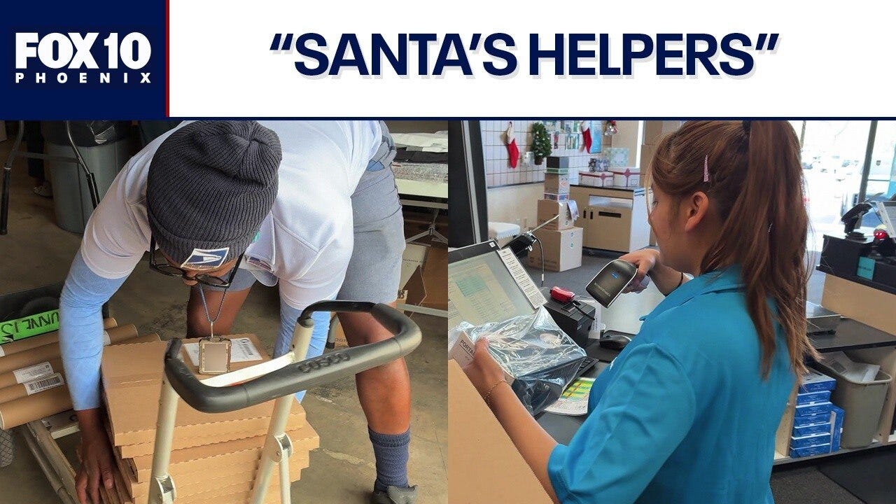 Ahead of Christmas, workers move fast to deliver packages