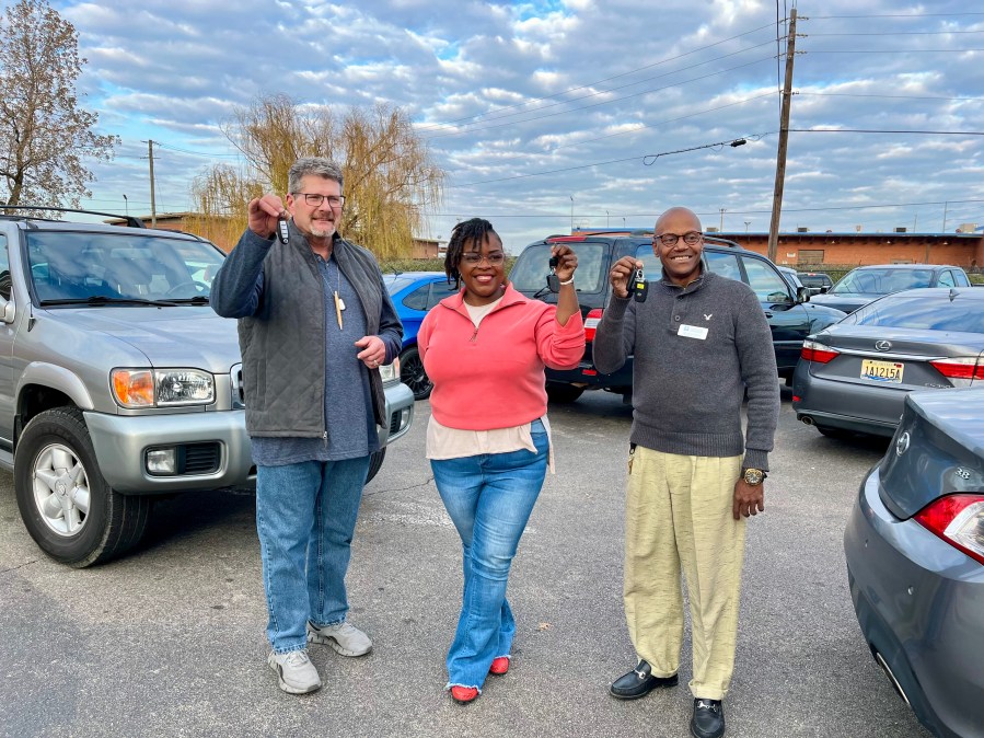 3 Jimmie Hale Mission graduates gifted cars before Christmas