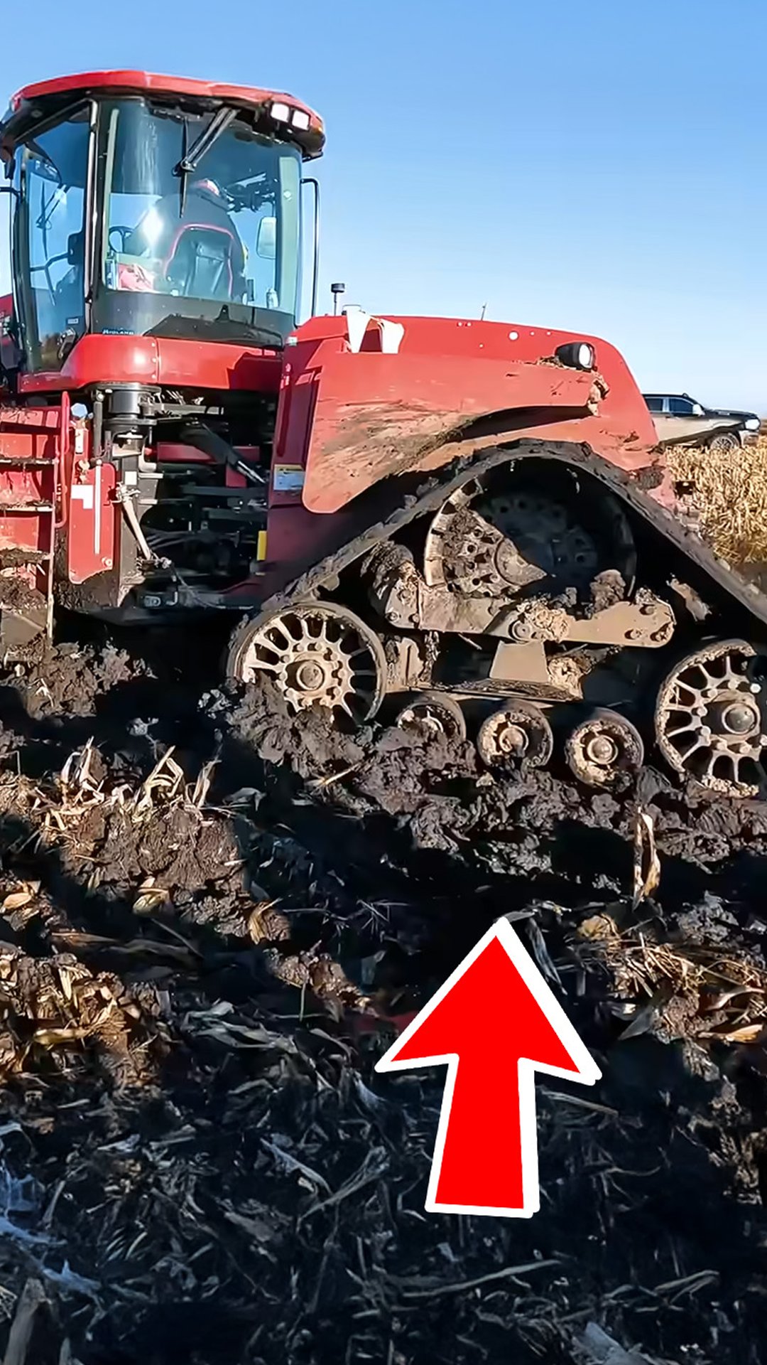 Completely buried on the farm