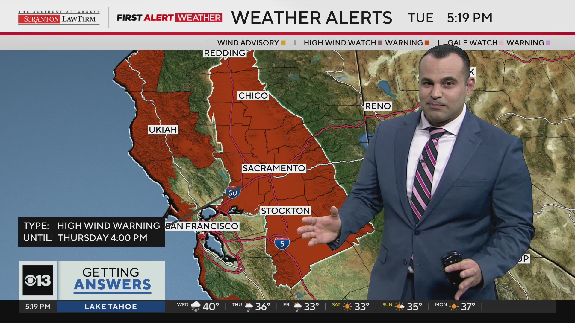 Tuesday evening Northern California weather forecast – Dec. 23, 2025