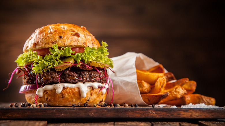 Are you absolutely sure you're stacking your burger in the correct order?