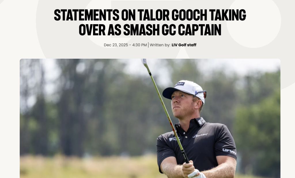 LIV Golf loses top star