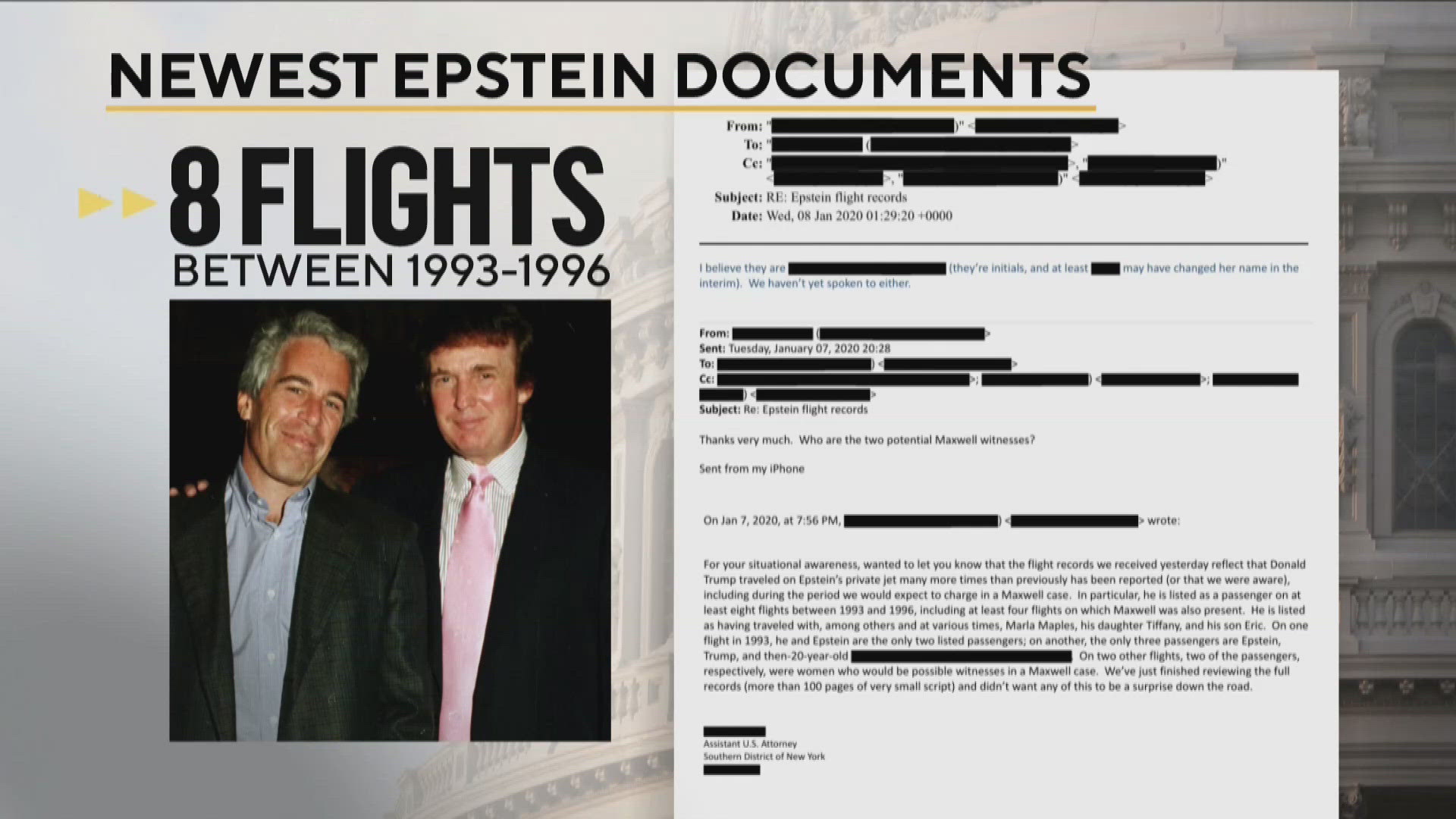 Voluminous new Epstein document release includes multiple Trump ...