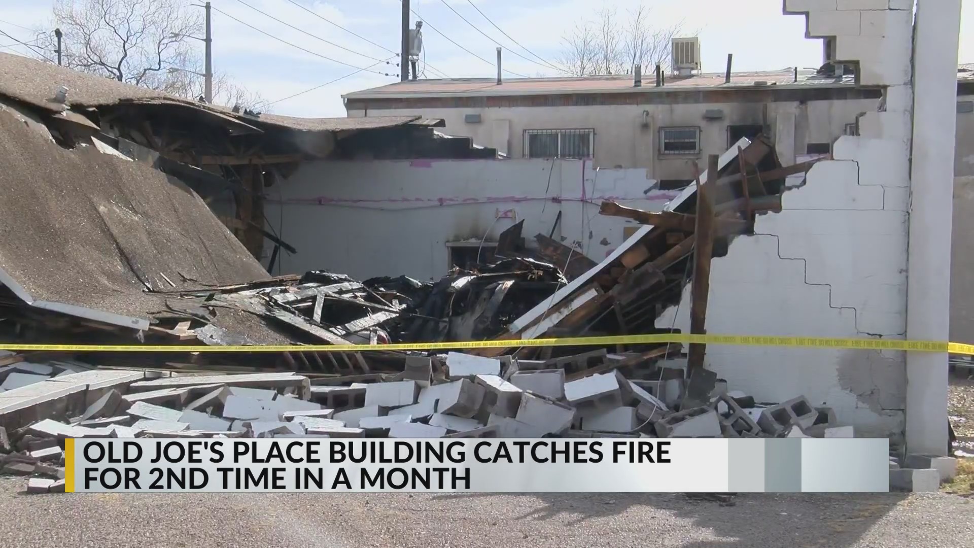 AFR responds to fire at abandoned building for second time in 30 days