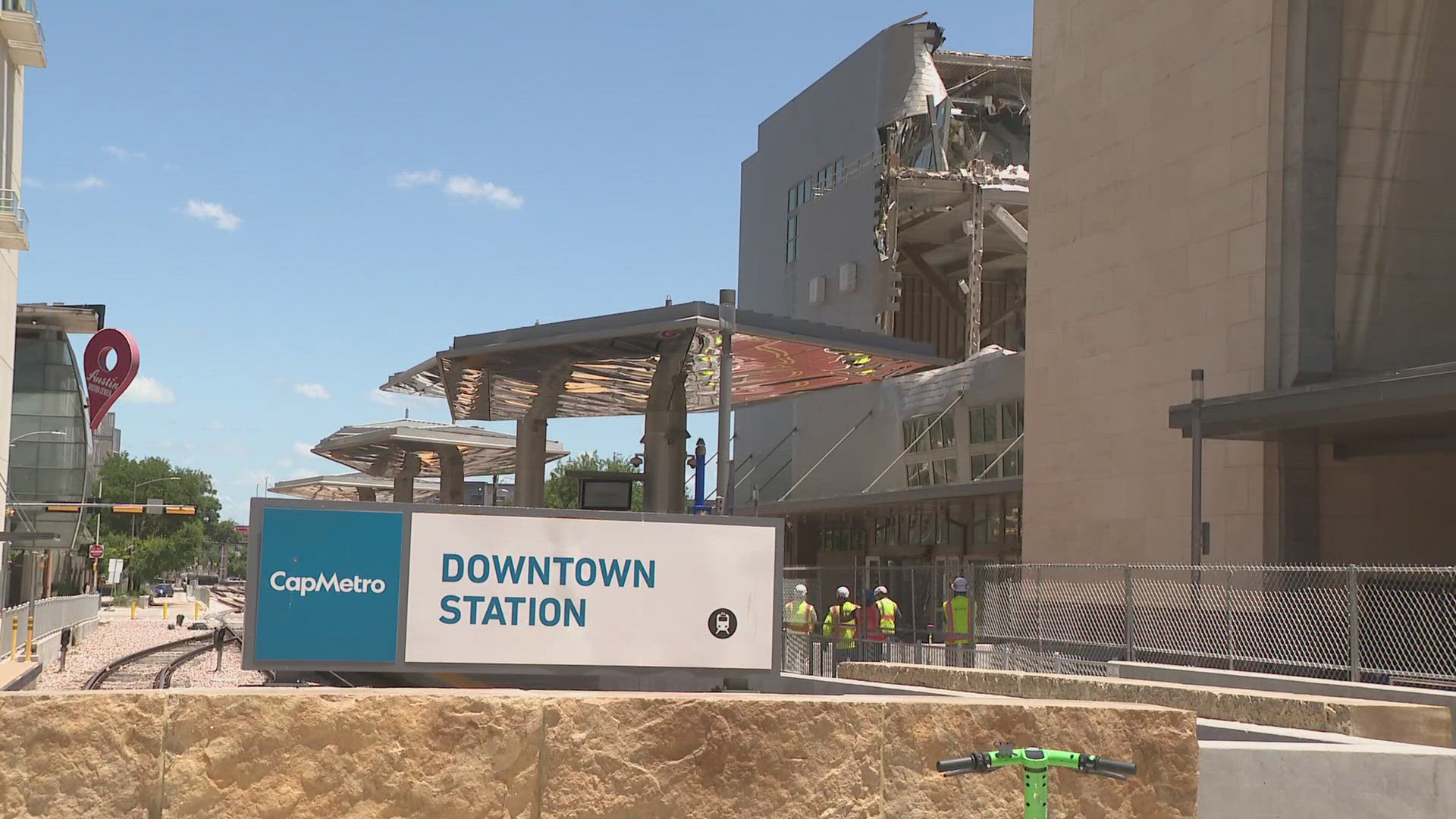 CapMetro to temporarily close downtown station for convention center work