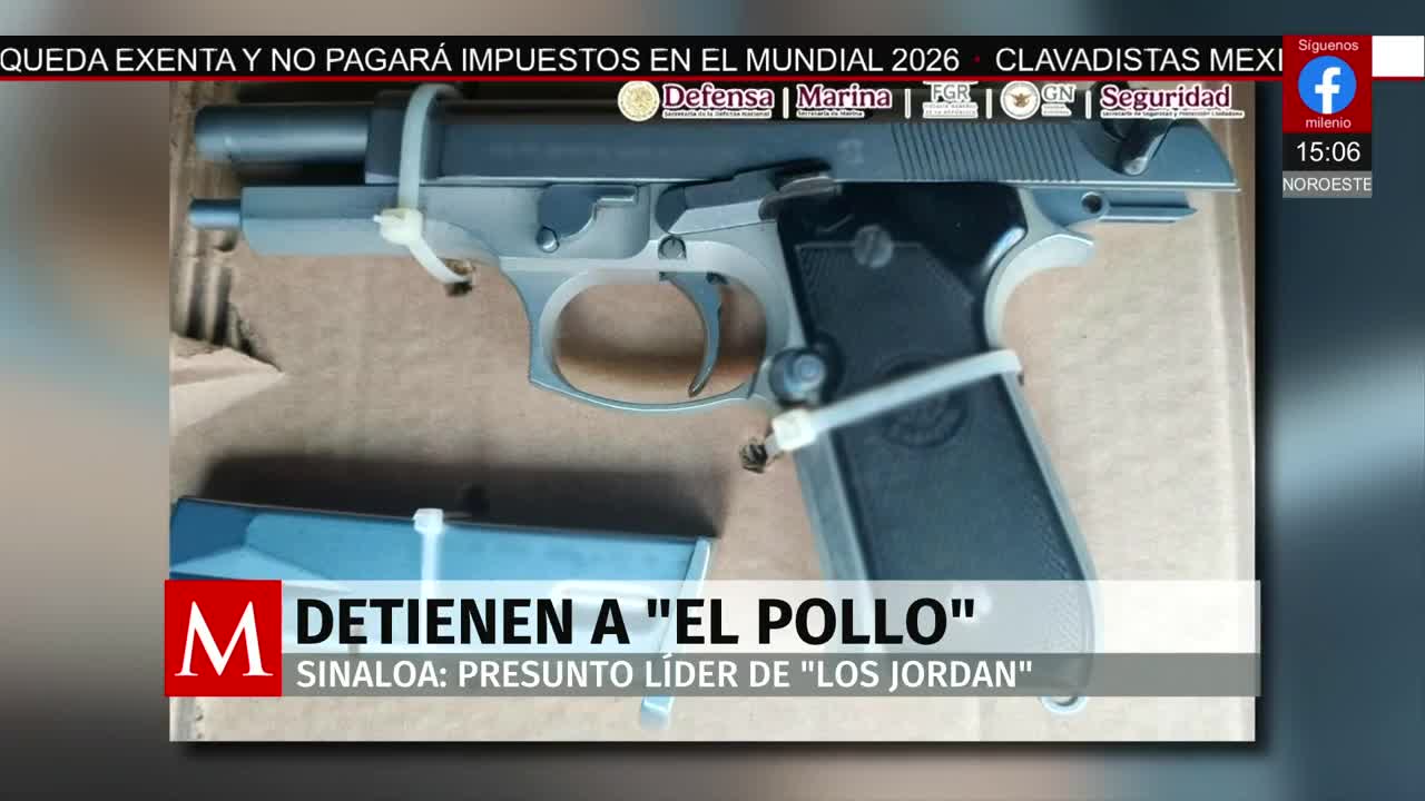 Carlos Gabriel Reynoso García, alias 'El Pollo', fue detenido en ...