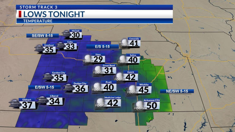 Storm Track 3 forecast: Foggy travel overnight into Christmas Eve morning