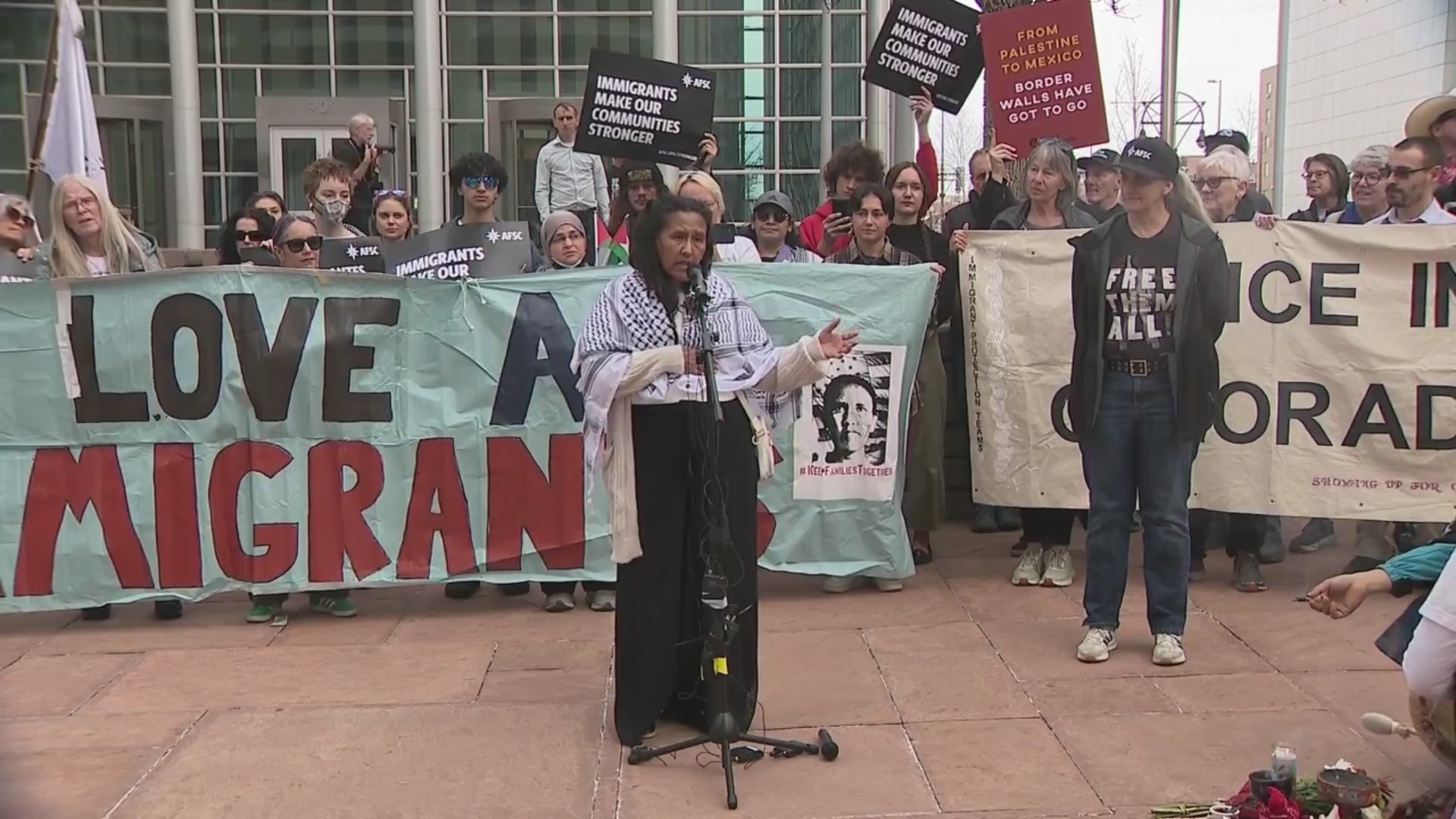 Immigrant activist speaks after being released by ICE