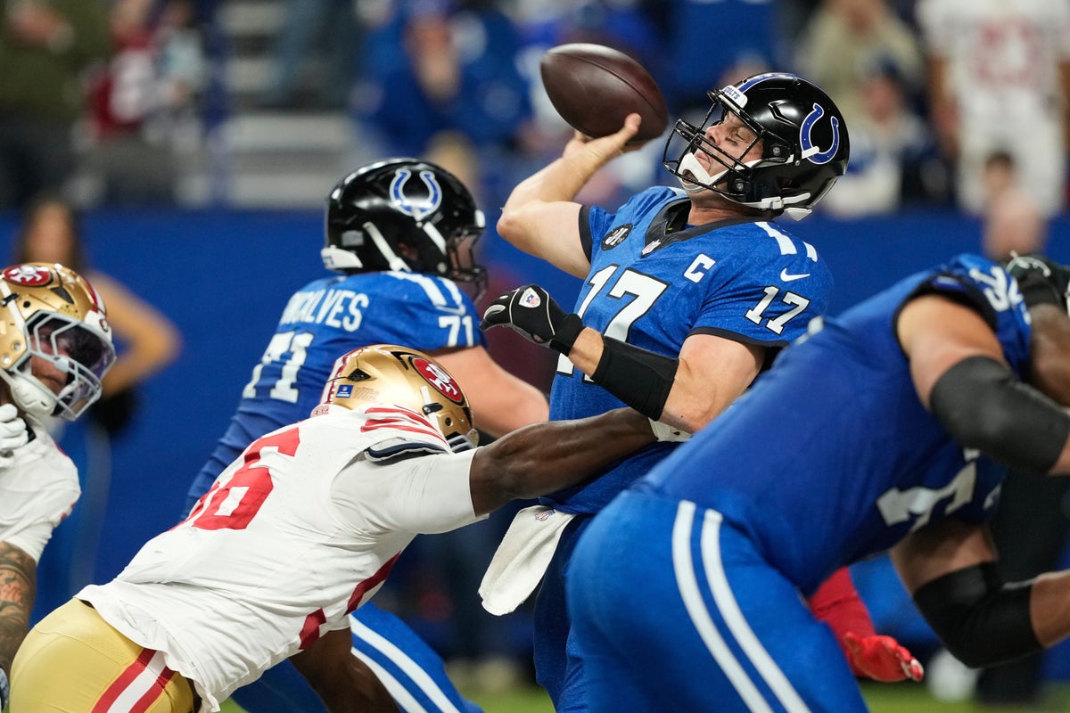 Colapso de los Colts al final de la temporada, los deja prácticamente ...