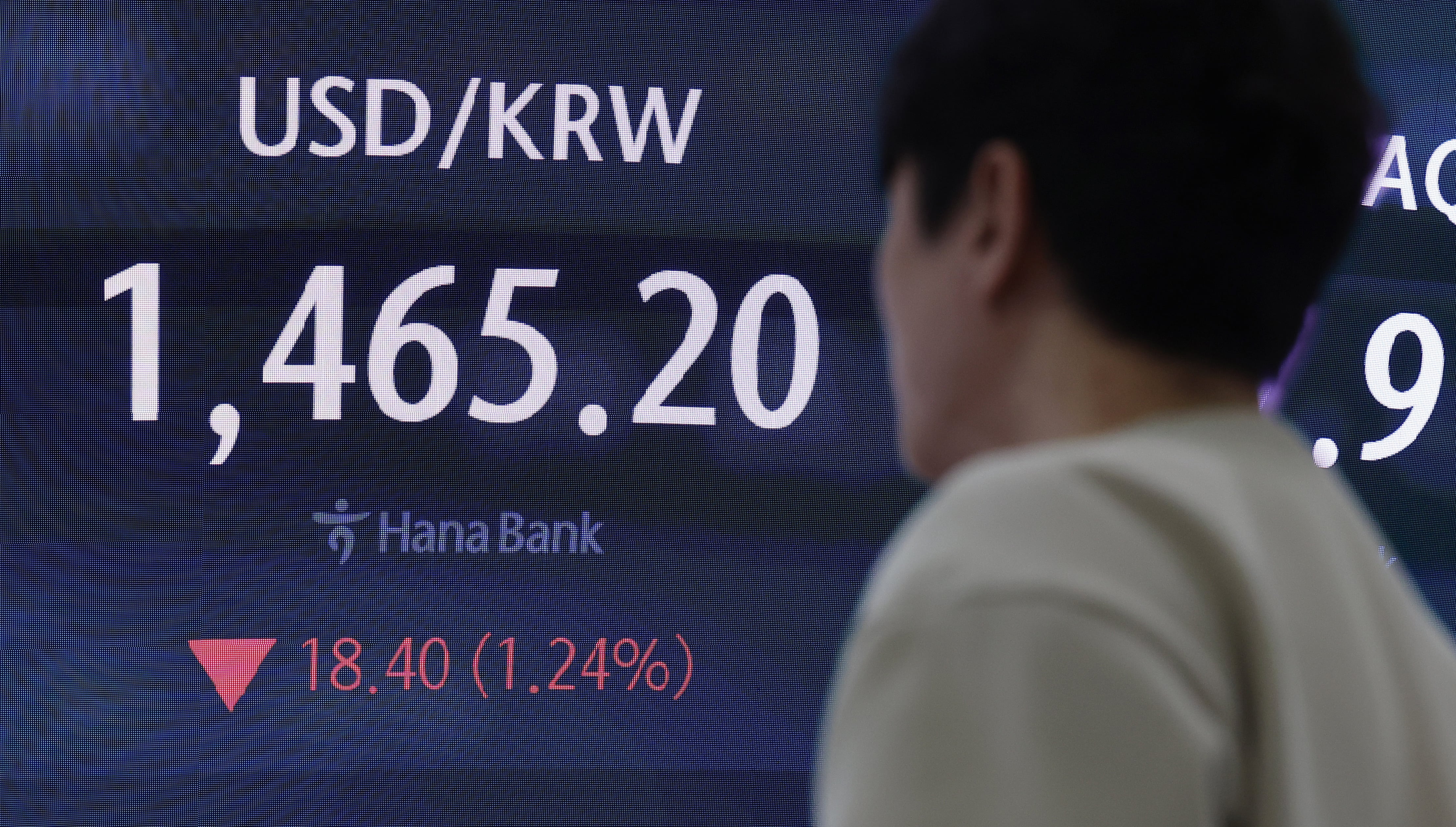 Foreign exchange authorities intervene against won weakening