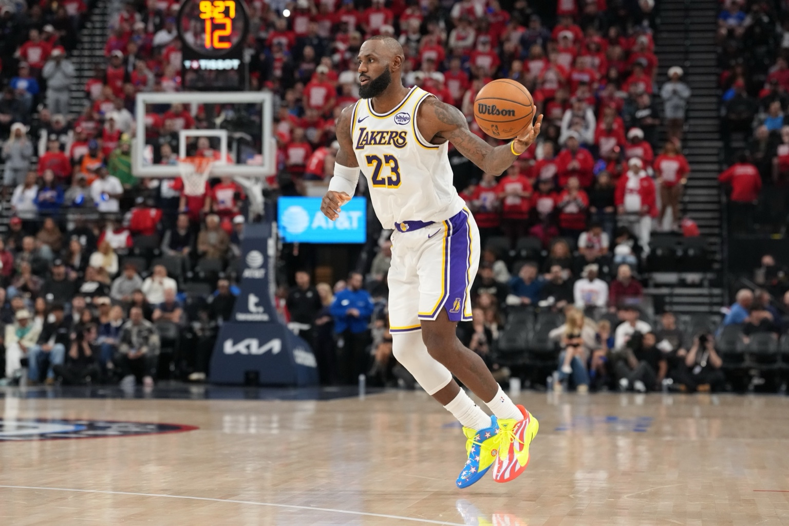 LeBron James reflects on the end of his historic scoring streak