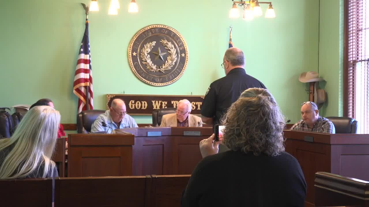 Trinity Co. commissioners table agenda item addressing inmate housing ...